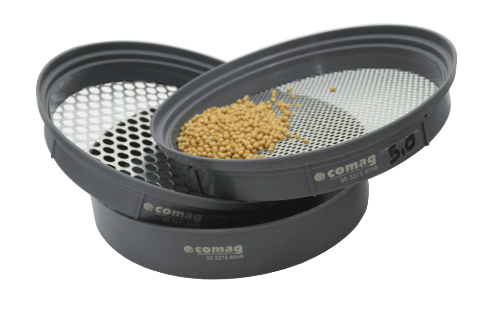 Peneira circular com Furação oblonga para Classificação de grãos | Comag